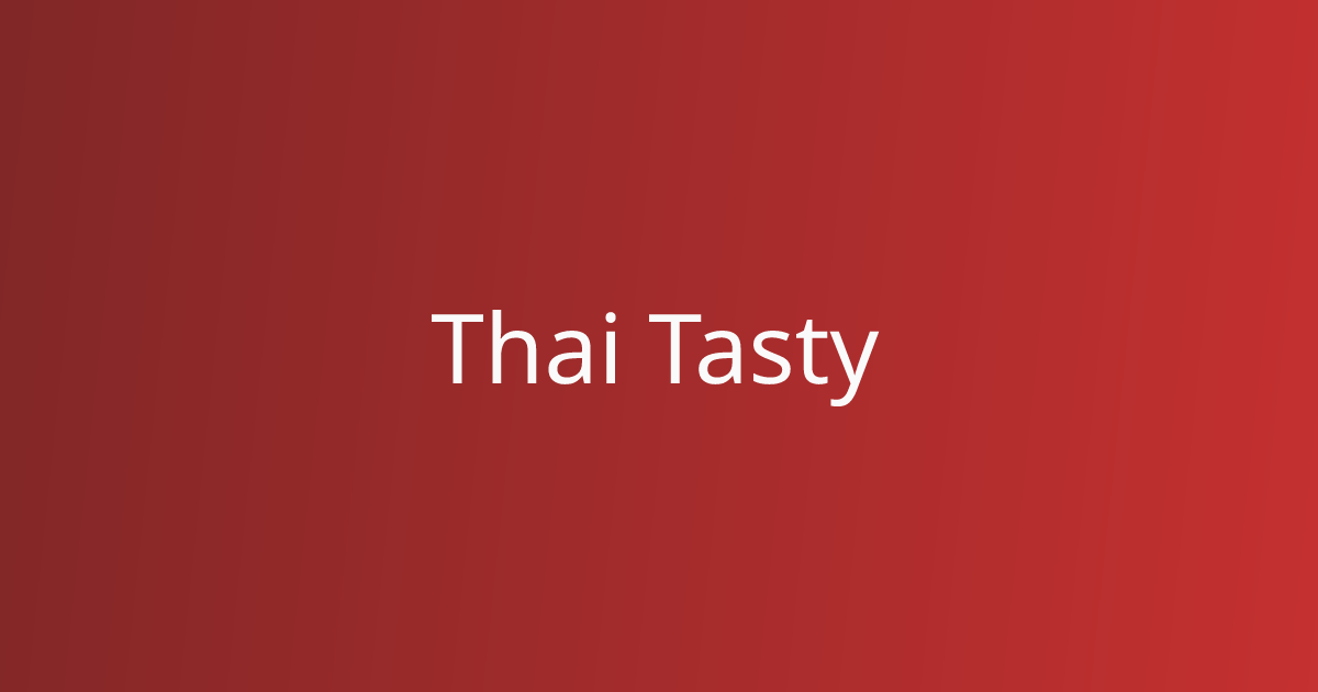 Best Thai in Dracut, MA | Thai Tasty | Order Online